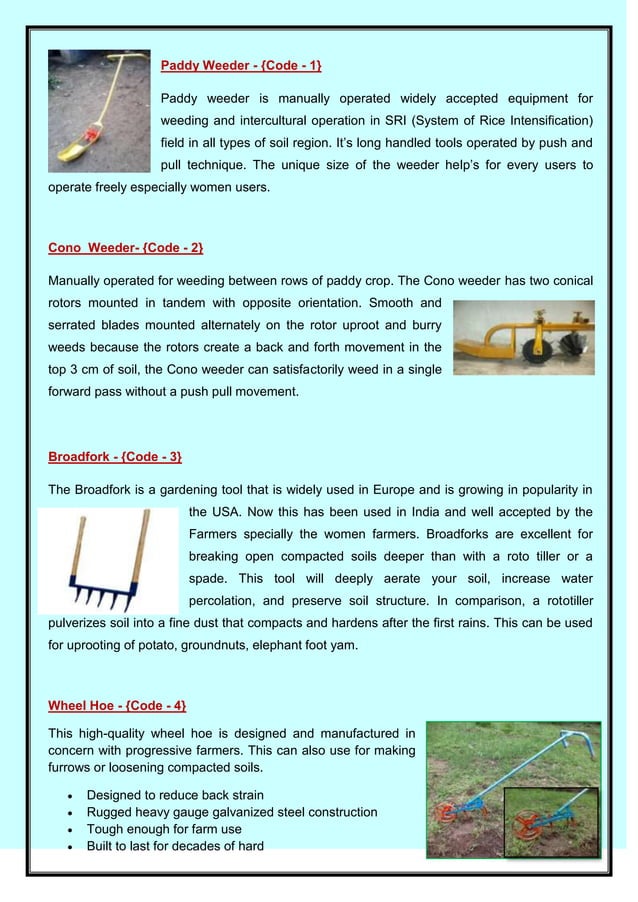 Agro vision catalogue | PDF | Agriculture | Industries