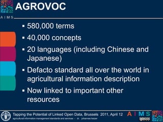 Agrovoc-Linked Open Data | PPT