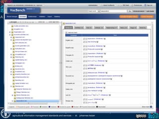 Agrovoc-Linked Open Data | PPT