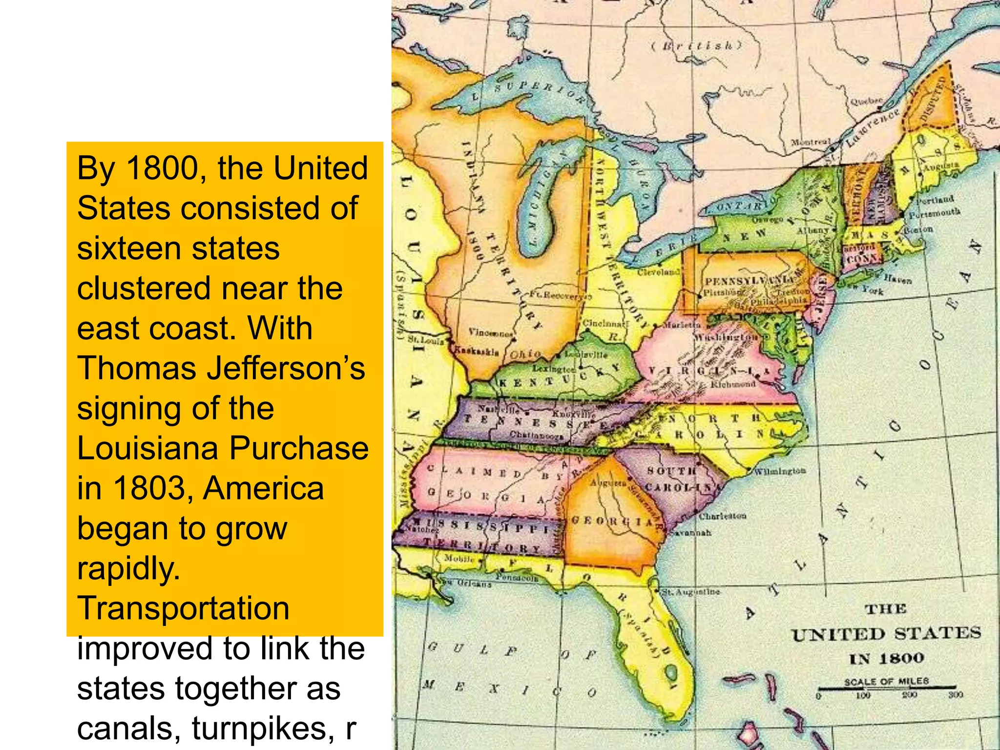 A growing nation american literature 1800 1870 | PPTX