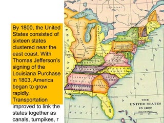 A growing nation american literature 1800 1870 | PPTX