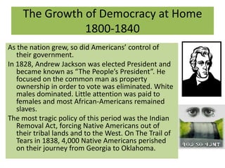 A growing nation american literature 1800 1870 | PPTX