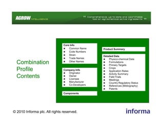 Agrow Intelligence User Guide | PDF