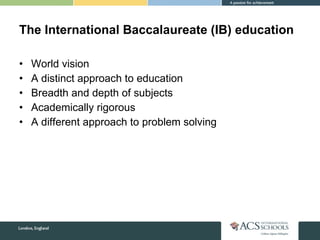 Understanding the IB Diploma | PPT