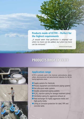 Agru one stop shopping ectfe system | PDF