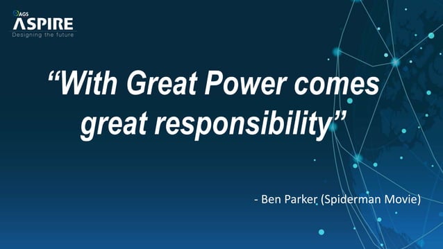 Ags aspire data analytics | PPT