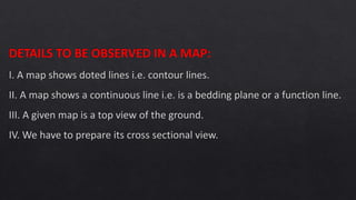 Geological Section maps | PPTX | Geography | Science