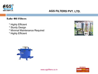 AGS Filters | PPT