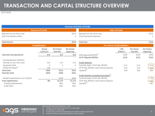 AGS Lender Presentation - January 2018 | PDF