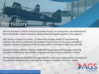 AGS 2012 Portfolio - Presentation in English | PPT