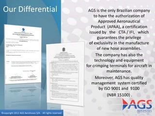 AGS 2012 Portfolio - Presentation in English | PPT