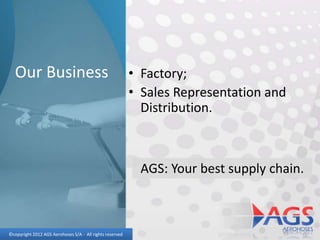 AGS Portfolio 2012 - English | PPT