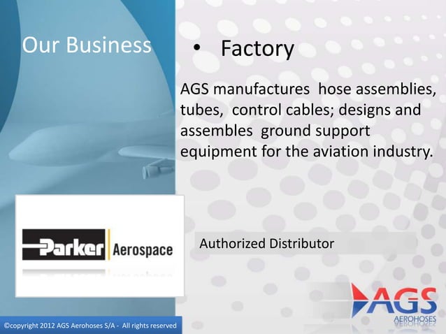 AGS Portfolio 2012 - English | PPT