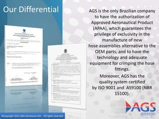 AGS Portfolio 2012 - English | PPT