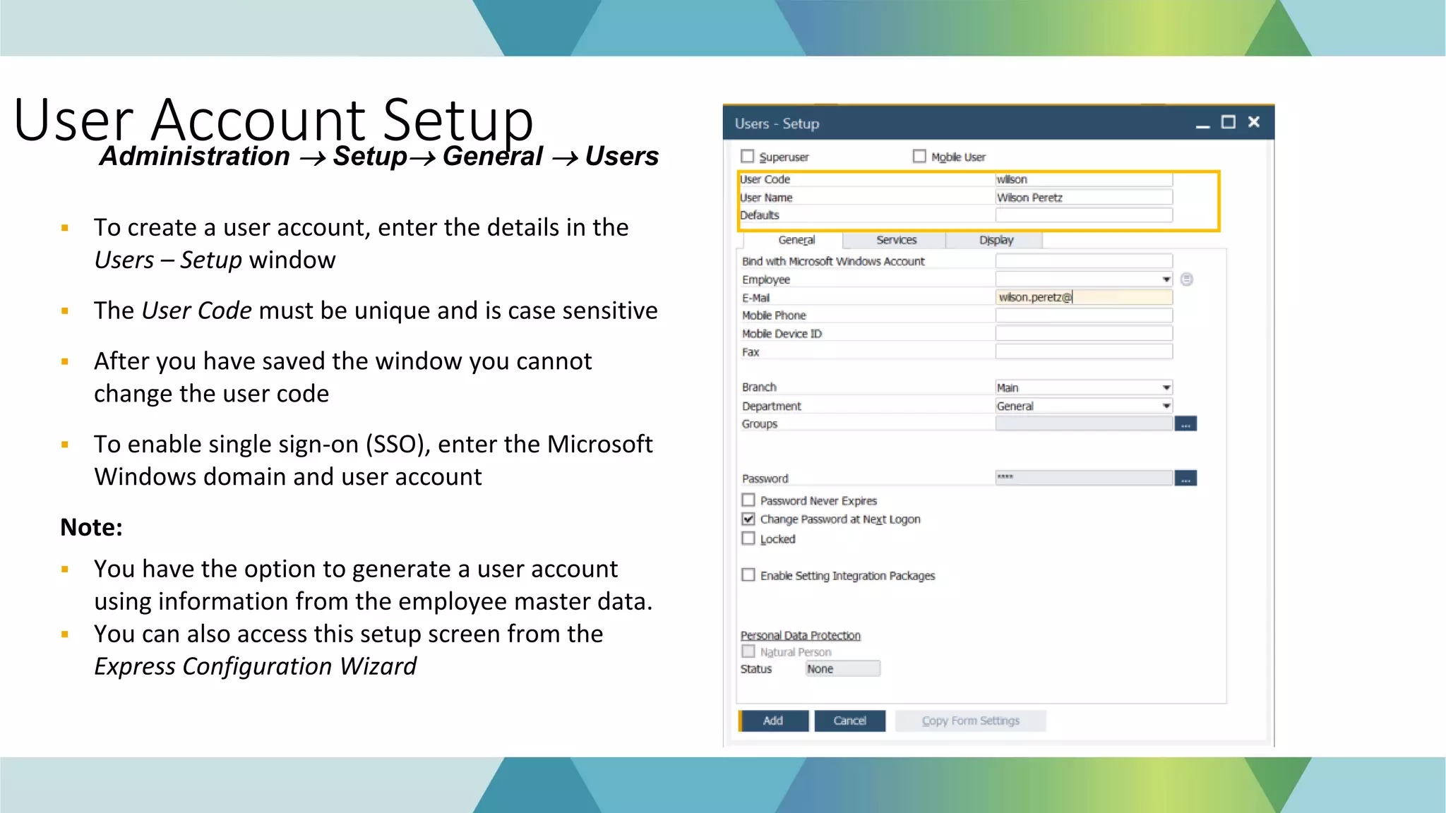 SAP Business One Basics Administration Refresher Training by AGS | PDF