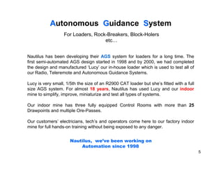Nautilus International, Autonomous Guidance System | PDF