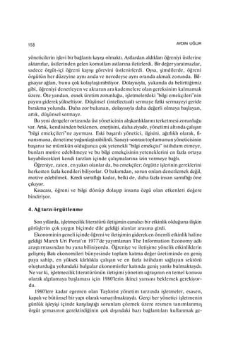 Ağ Tarzı Örgütlenme Modeli | PDF