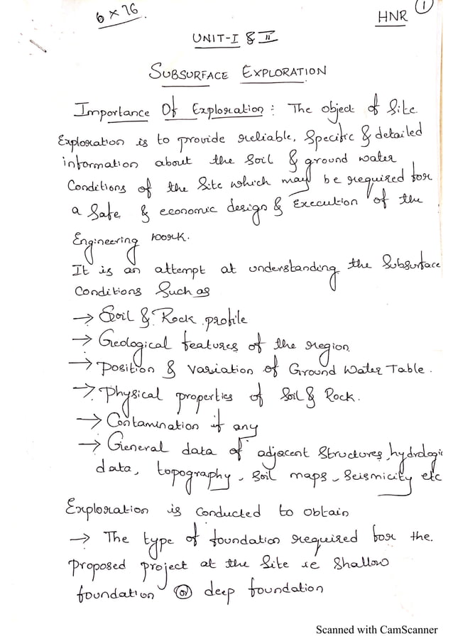 Subsurface Exploration &, Drainage & dewatering | PDF