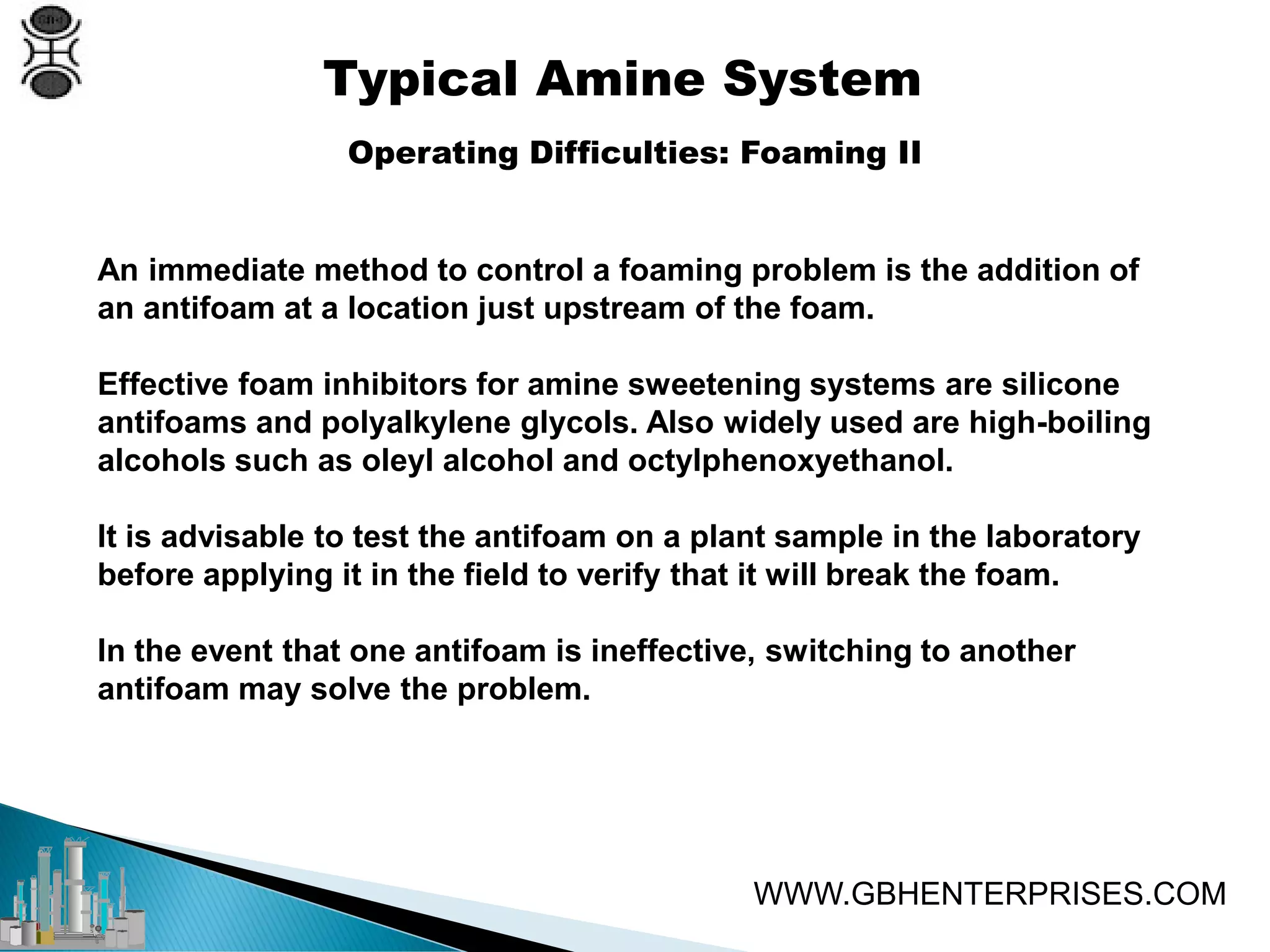 Amine Gas Treating Unit - Best Practices - Troubleshooting Guide | PDF