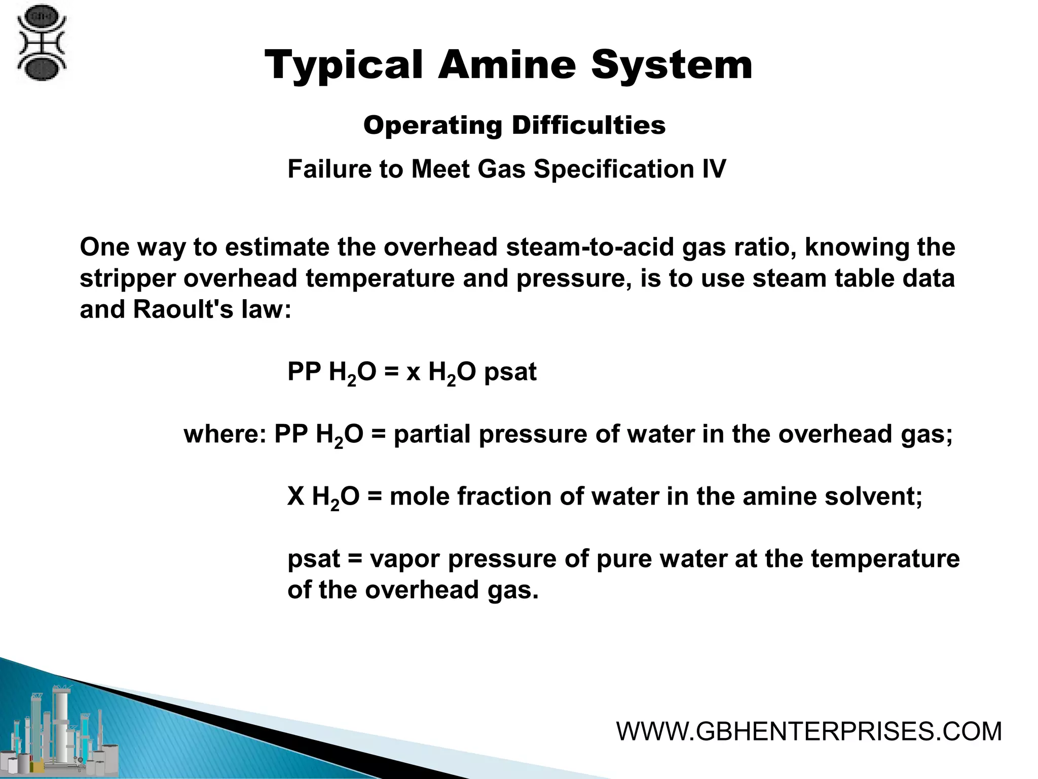 Amine Gas Treating Unit - Best Practices - Troubleshooting Guide | PDF