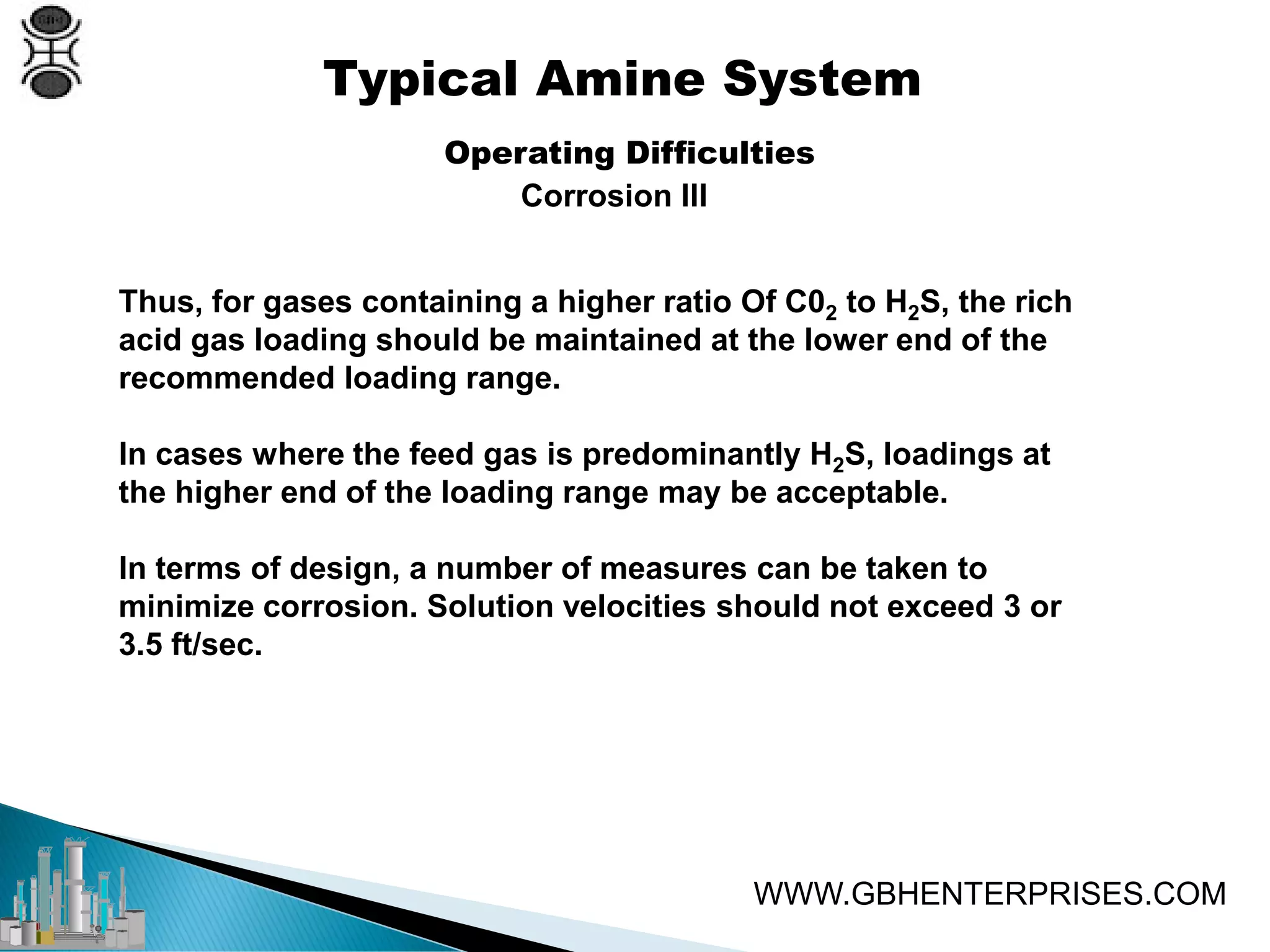 Amine Gas Treating Unit - Best Practices - Troubleshooting Guide | PDF