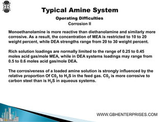 Amine Gas Treating Unit - Best Practices - Troubleshooting Guide | PDF