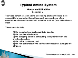 Amine Gas Treating Unit - Best Practices - Troubleshooting Guide | PDF
