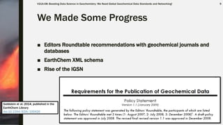 Boosting Data Science in Geochemistry: We Need Global Geochemical Data ...