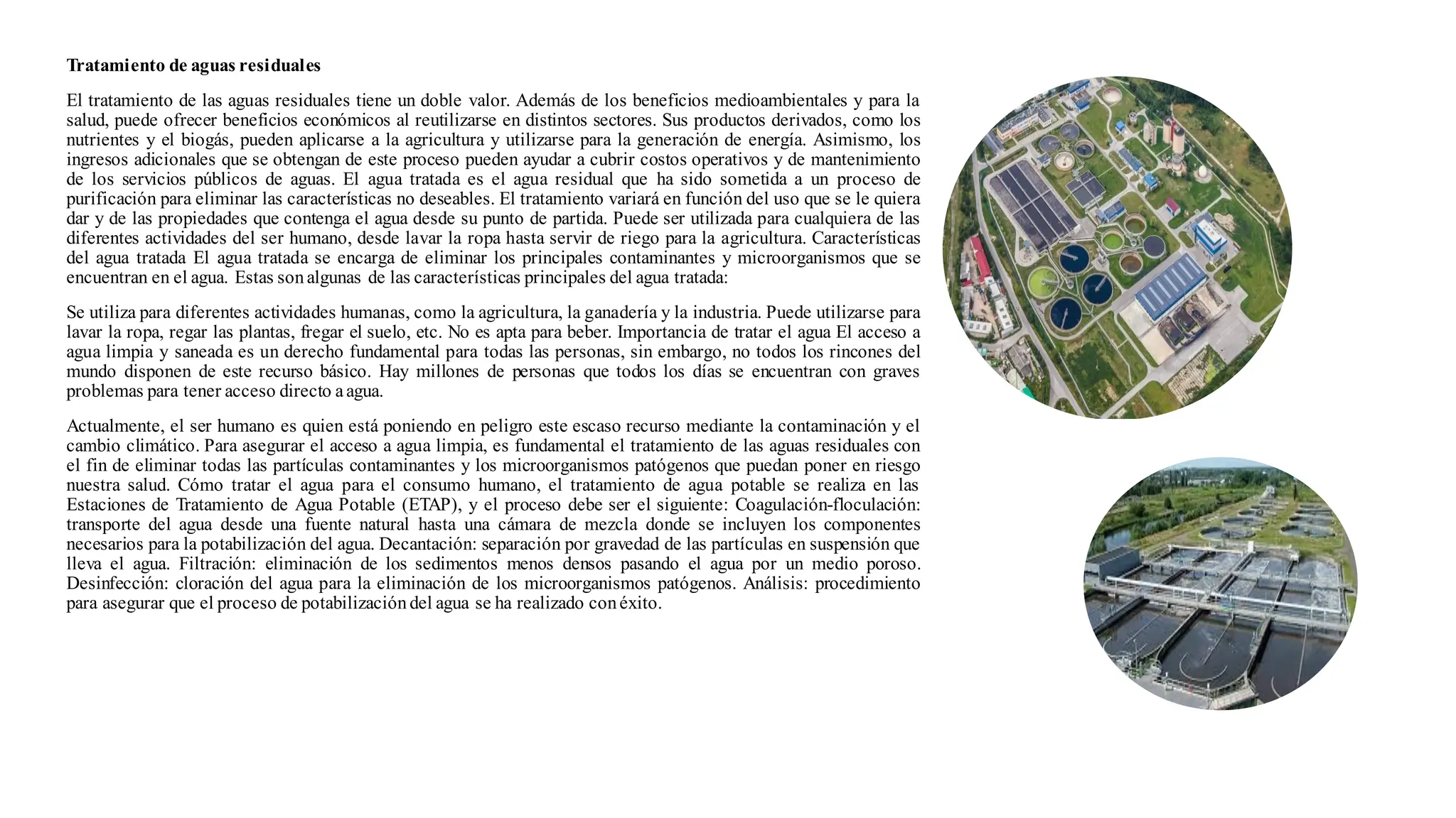 Agua, concepto, características, tipos de agua. | PDF