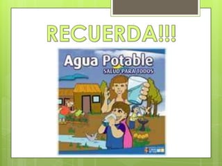 Agua potable | PPTX