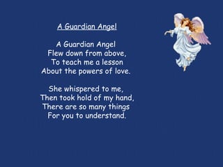 A guardian angel | PPS | Spirituality | Religion & Spirituality