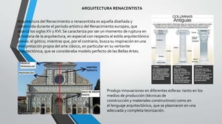 arquitectura renacentista | PPTX