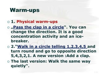 A Guided Improvisation, lesson plan DIVADELNÉ TECHNIKY.ppt