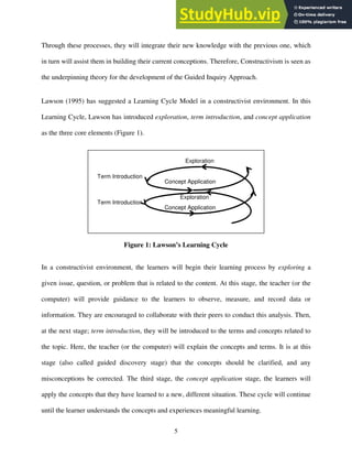 A Guided Inquiry Learning Approach In A Web Environment | PDF | Internet | Computing