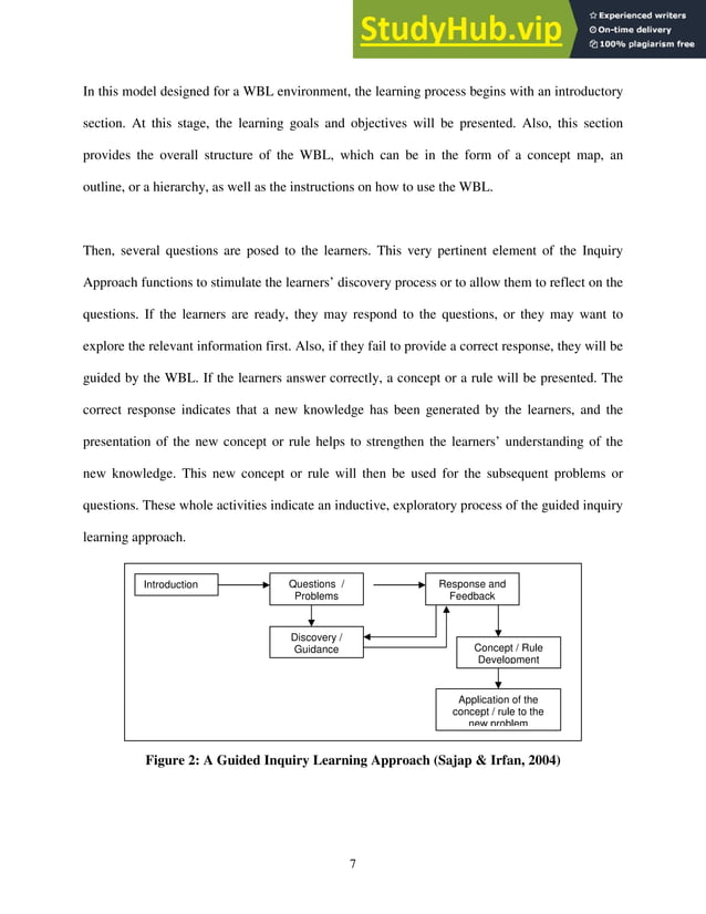 A Guided Inquiry Learning Approach In A Web Environment | PDF | Internet | Computing
