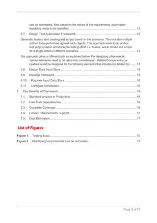 A guide for automated testing | PDF