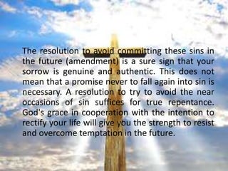 A guide for confession | PPTX