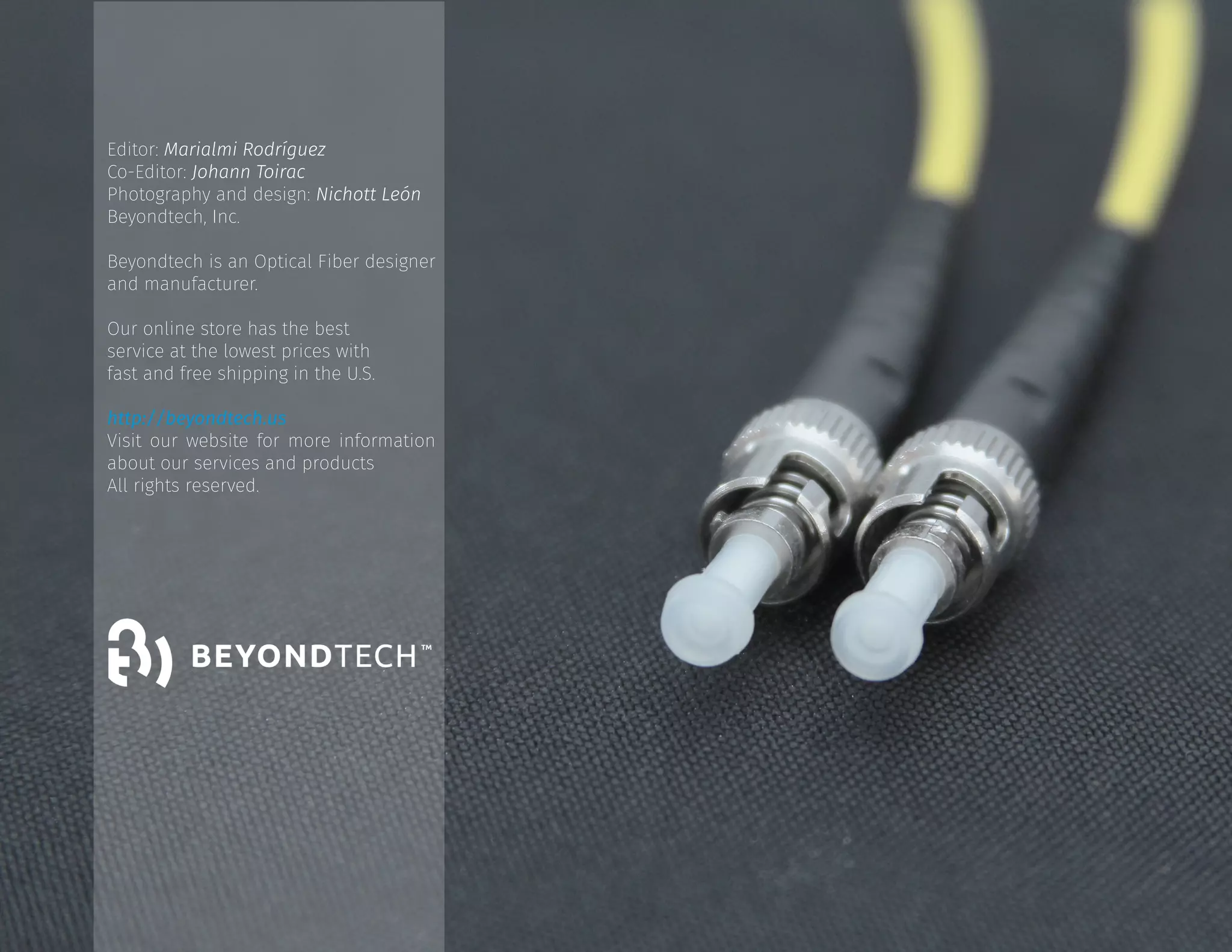 A guide for fiber optic terminations, beyondtech | PDF