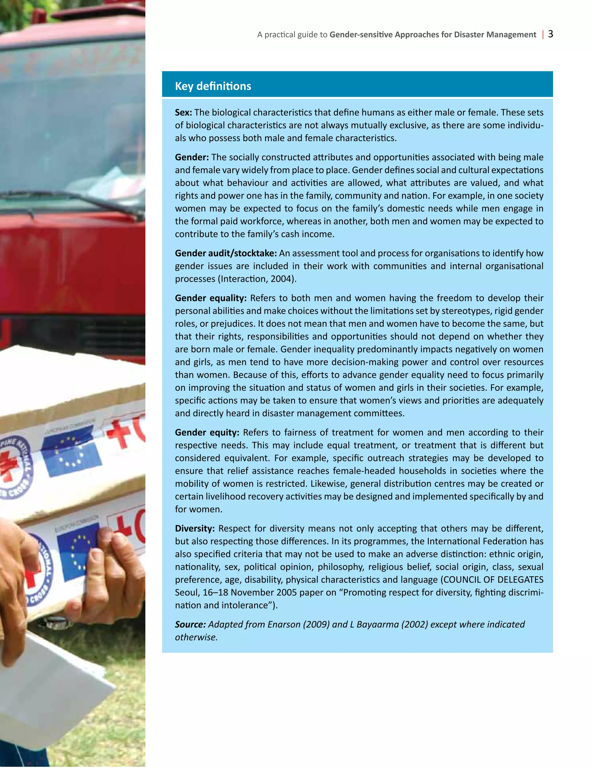 A guide for gender sensitive approach to dm | PDF