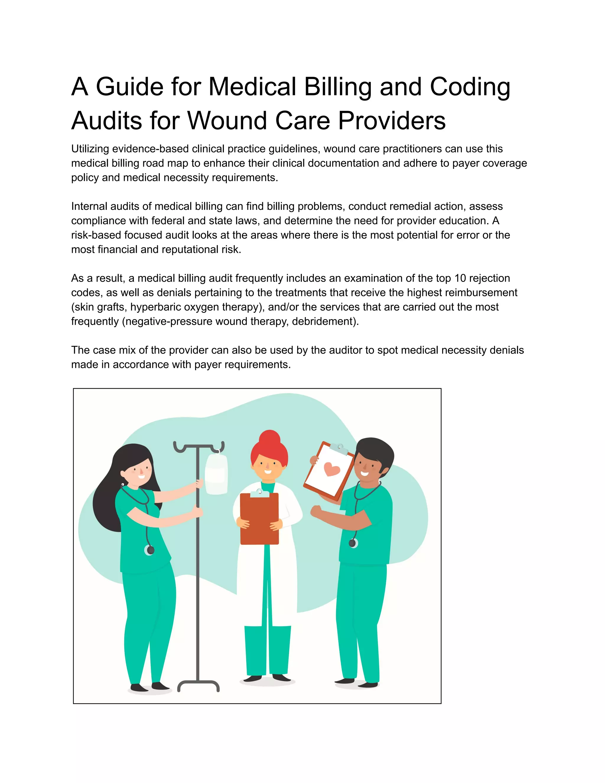 A Guide for Medical Billing and Coding Audits for Wound Care Providers.pdf