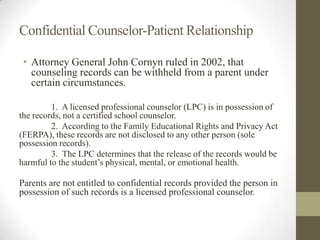 A Guide for School Counselors | PPTX