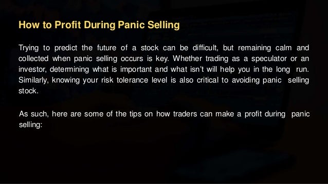 A guide for traders (when others are panic selling) | PPTX