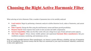 A Guide for Working Principle of Active Harmonic Filters.pptx