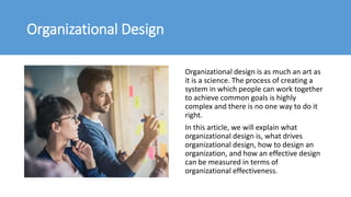 A Guideline for Organizational Design.pdf | Business Administration ...