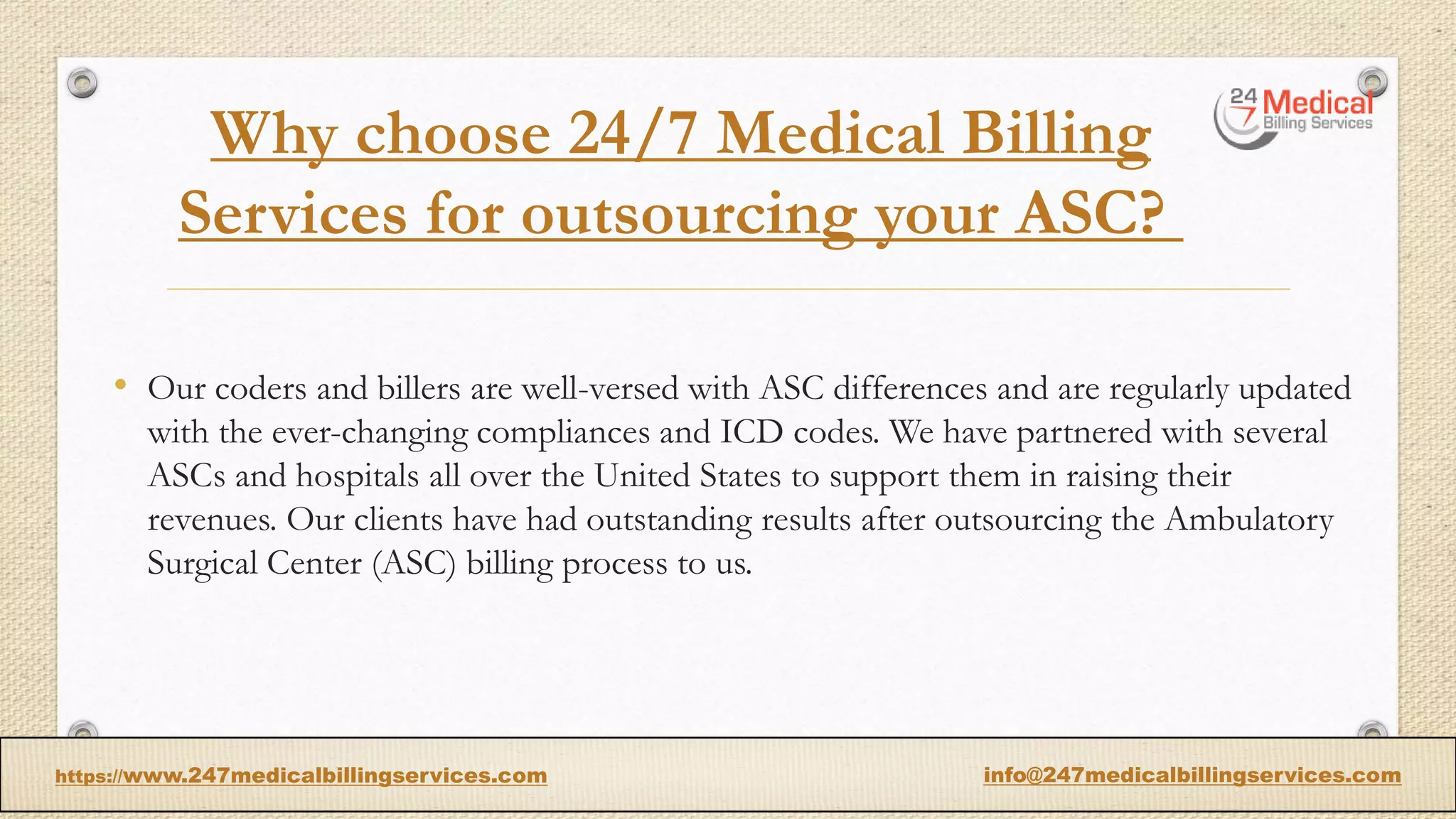 A Guide On Ambulatory Surgical Center (ASC) Billing Services.pdf