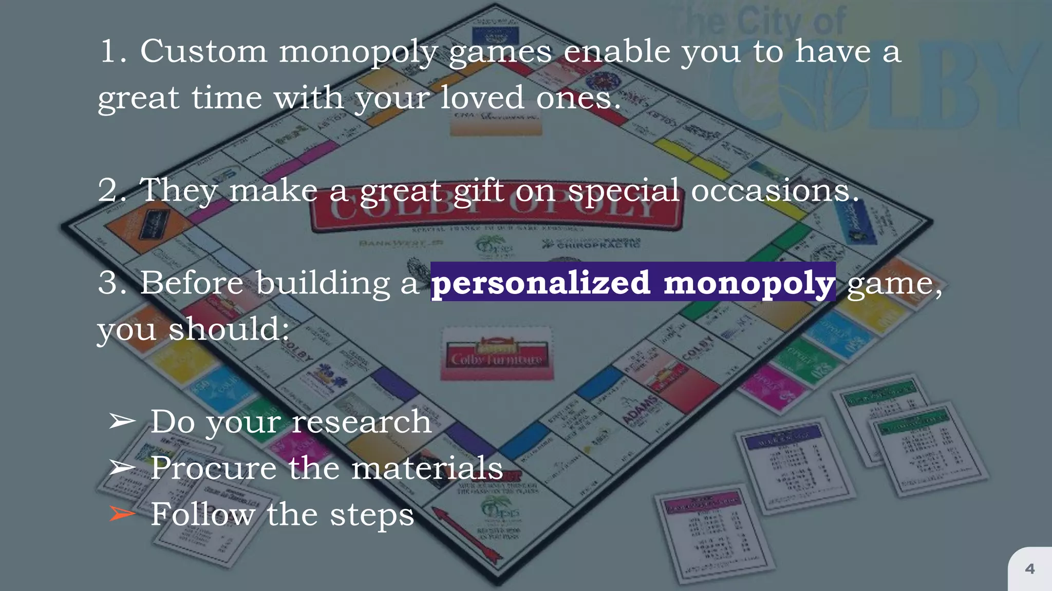 A Guide On How To Make A Personalized Monopoly Game.pptx