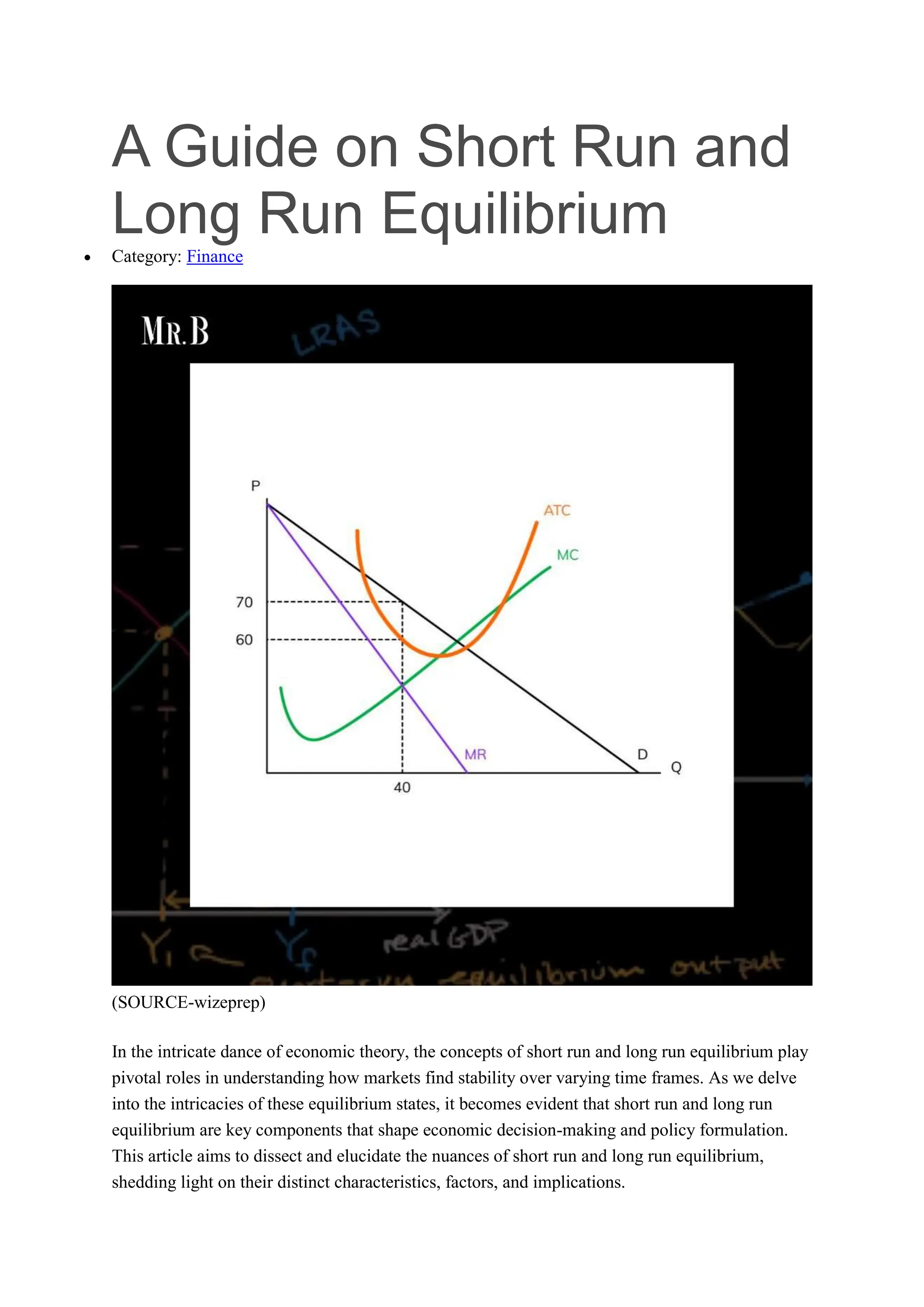 A Guide on Short Run and Long Run Equilibrium.pdf