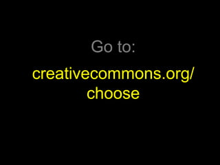 A guide to adding the CC BY license notice | PPT