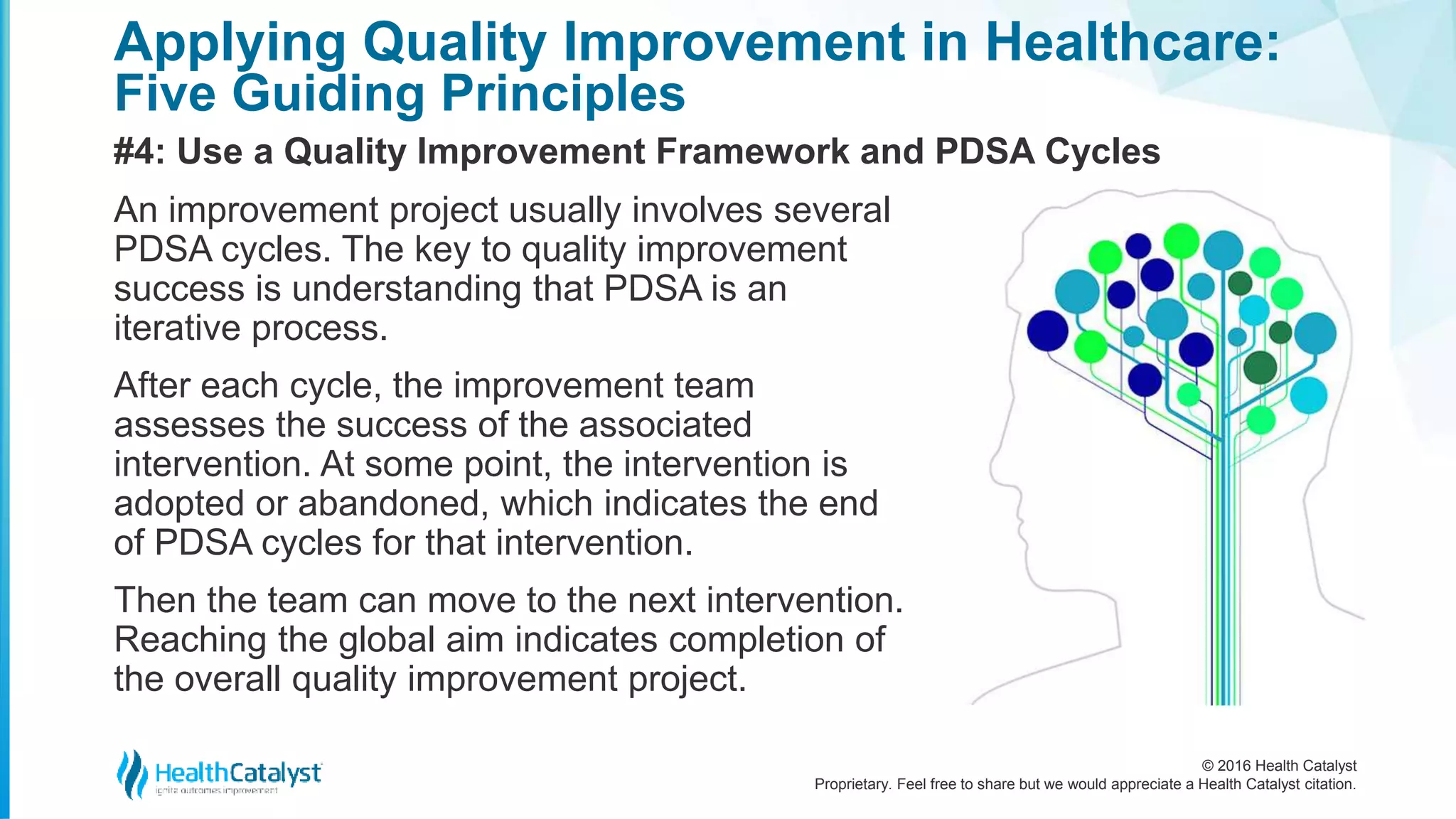 A Guide to Applying Quality improvement to Healthcare Five Principles ...