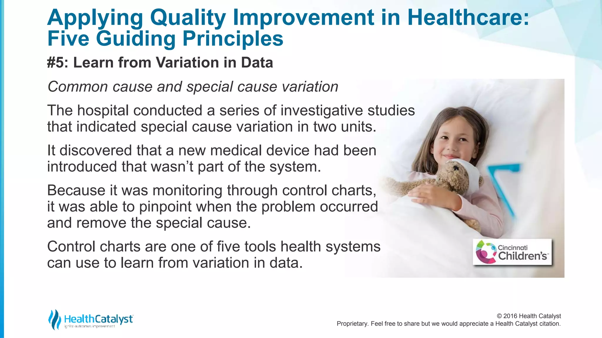 A Guide to Applying Quality improvement to Healthcare Five Principles ...